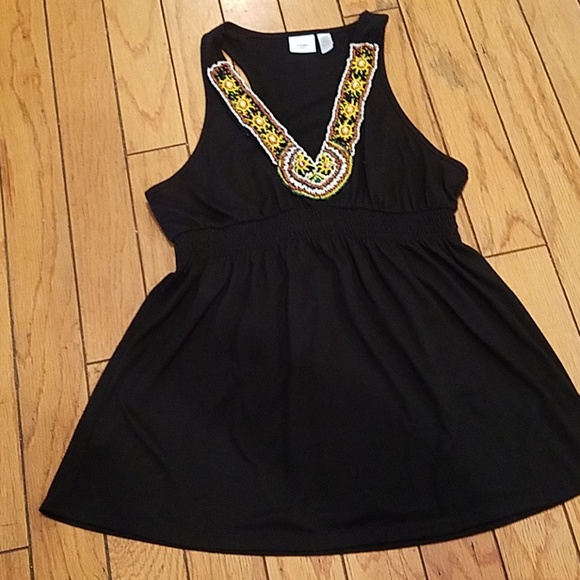 Piper & Blue | Tops | Piper And Blue Kody Brand Beaded Top | Poshmark